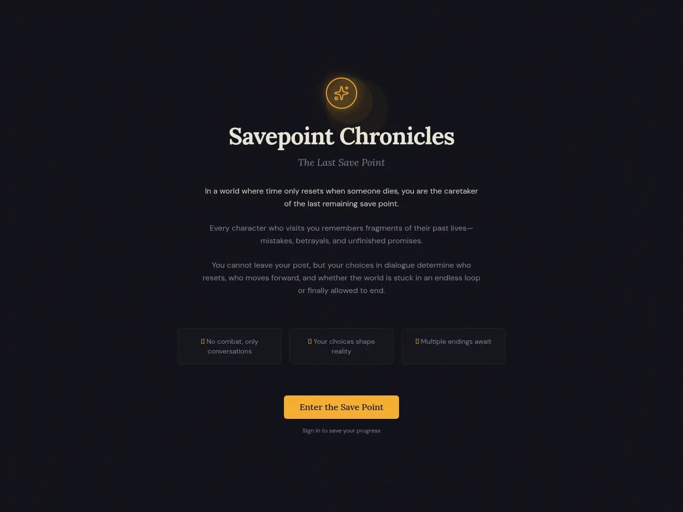 Savepoint Chronicles
