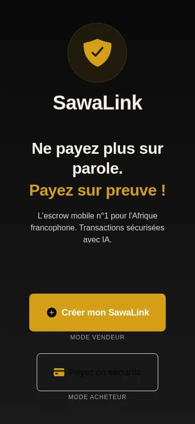 SawaLink Escrow Mobile