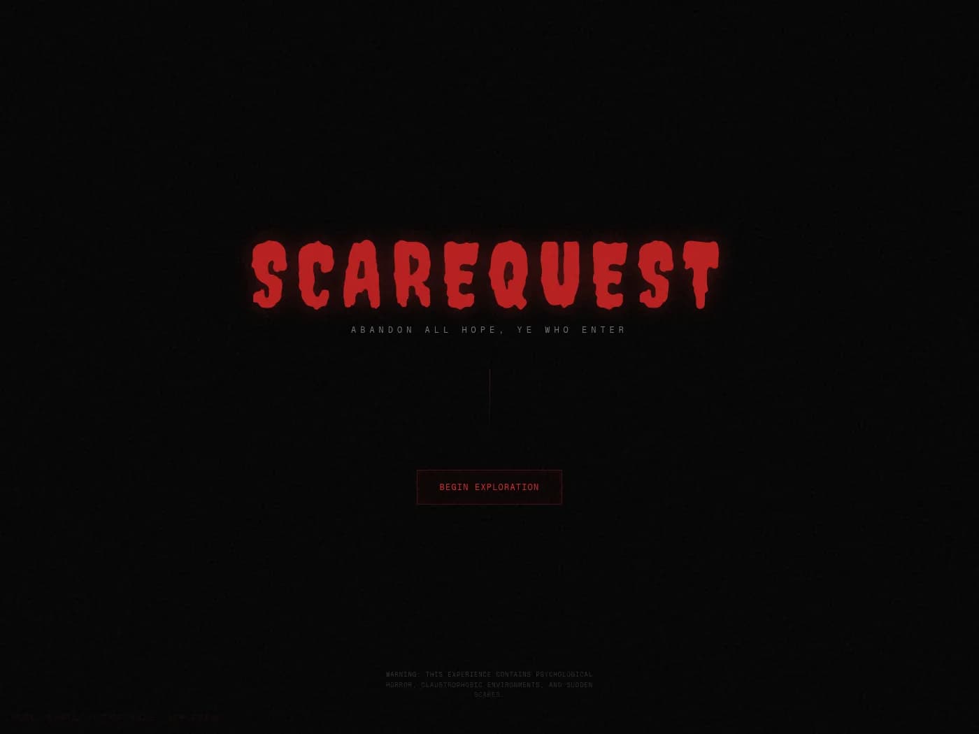 ScareQuest Game