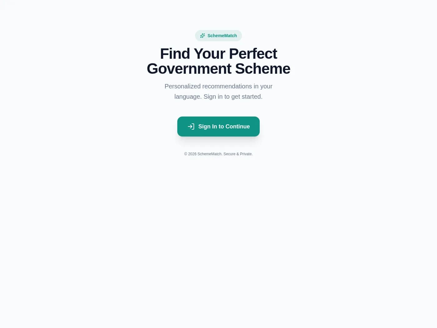 SchemeMatch Dashboard