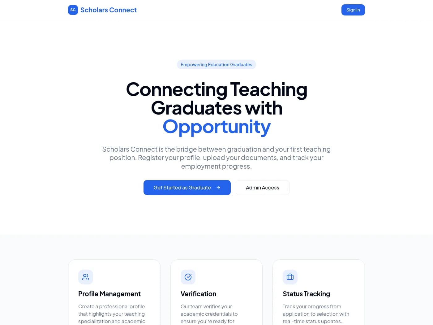 Scholars Connect