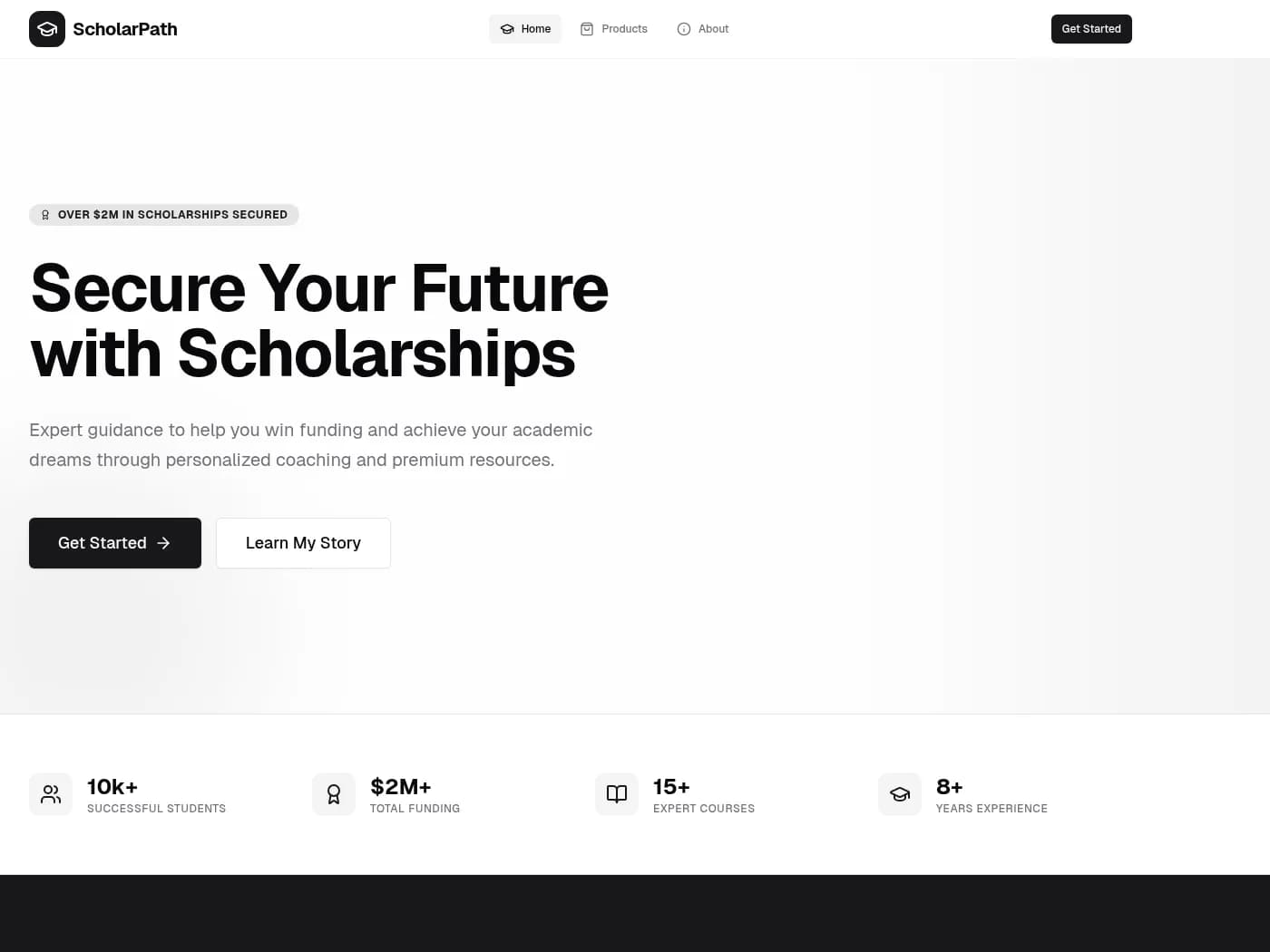 Scholarship Site Builder