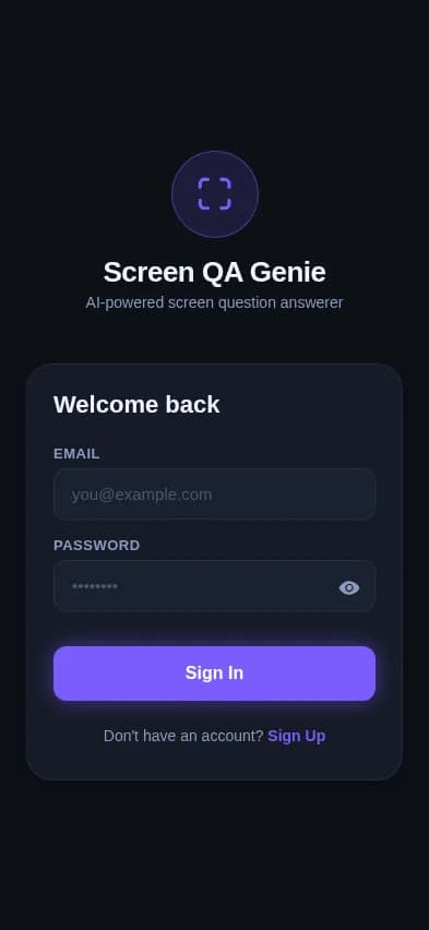 Screen QA Genie