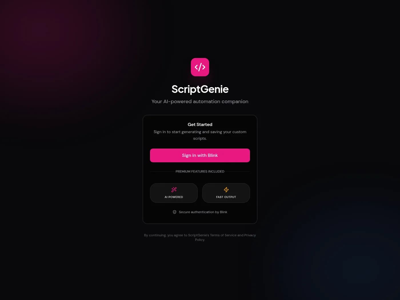 ScriptGenie