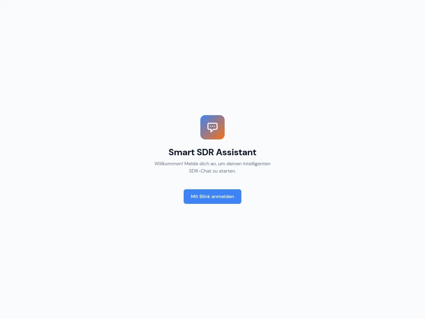 Smart SDR Chat Assistant