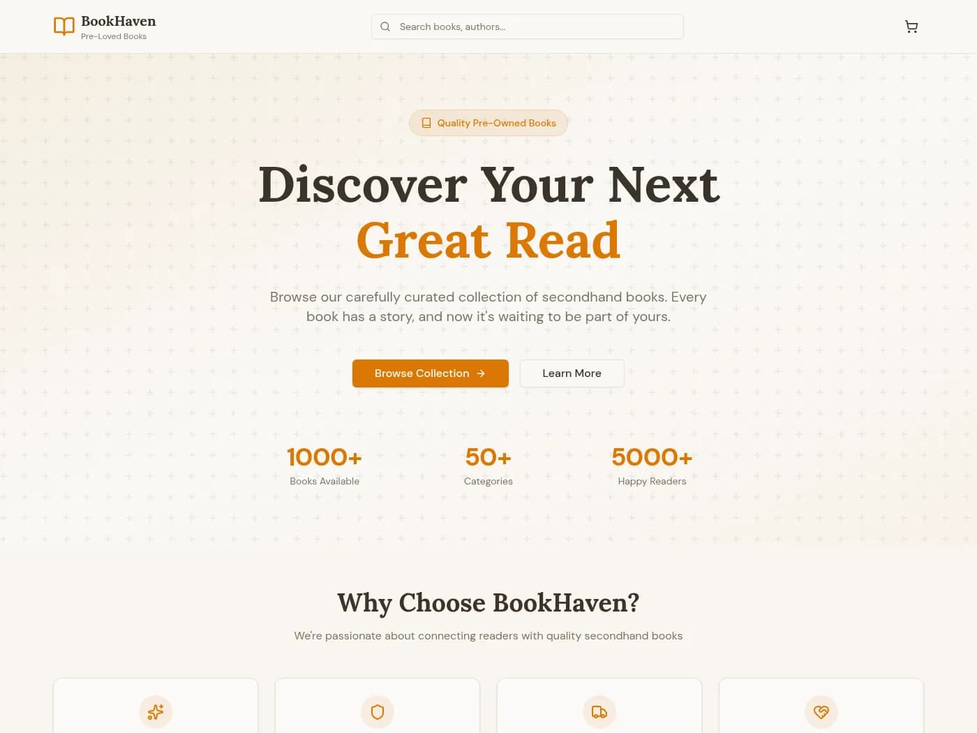 Secondhand Bookstore Hub