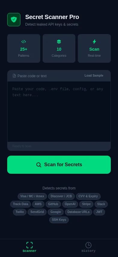 Secret Scanner Pro