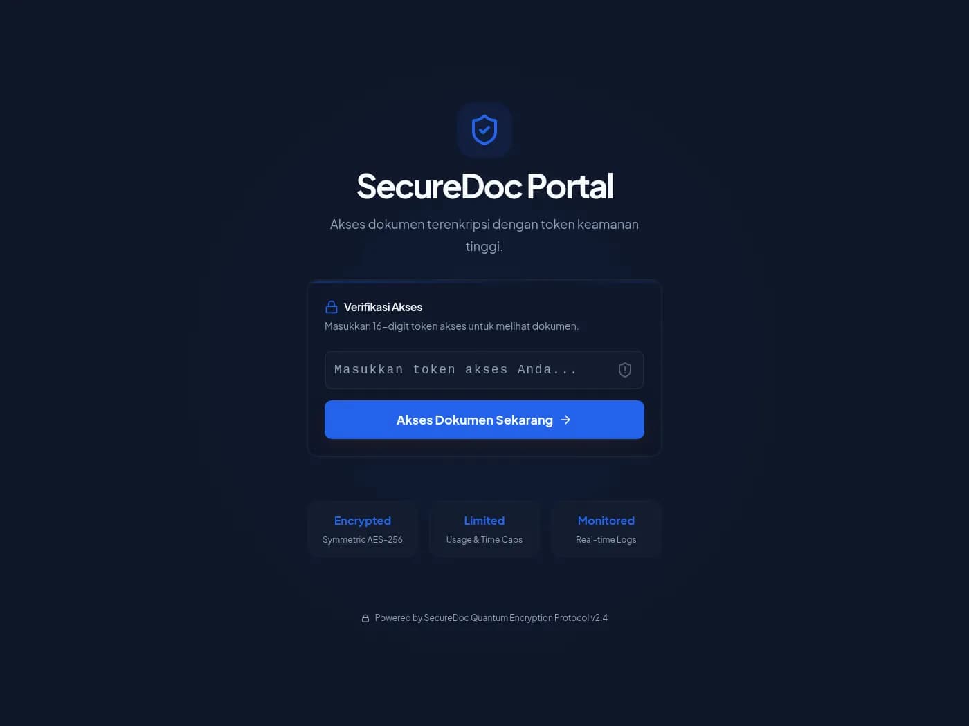 SecureDoc Portal