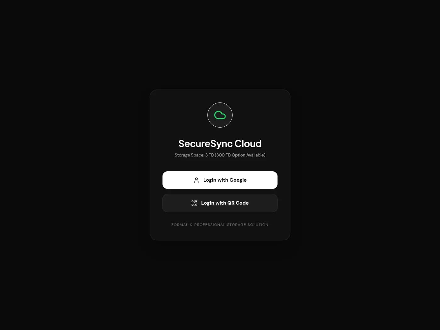 SecureSync Cloud Storage