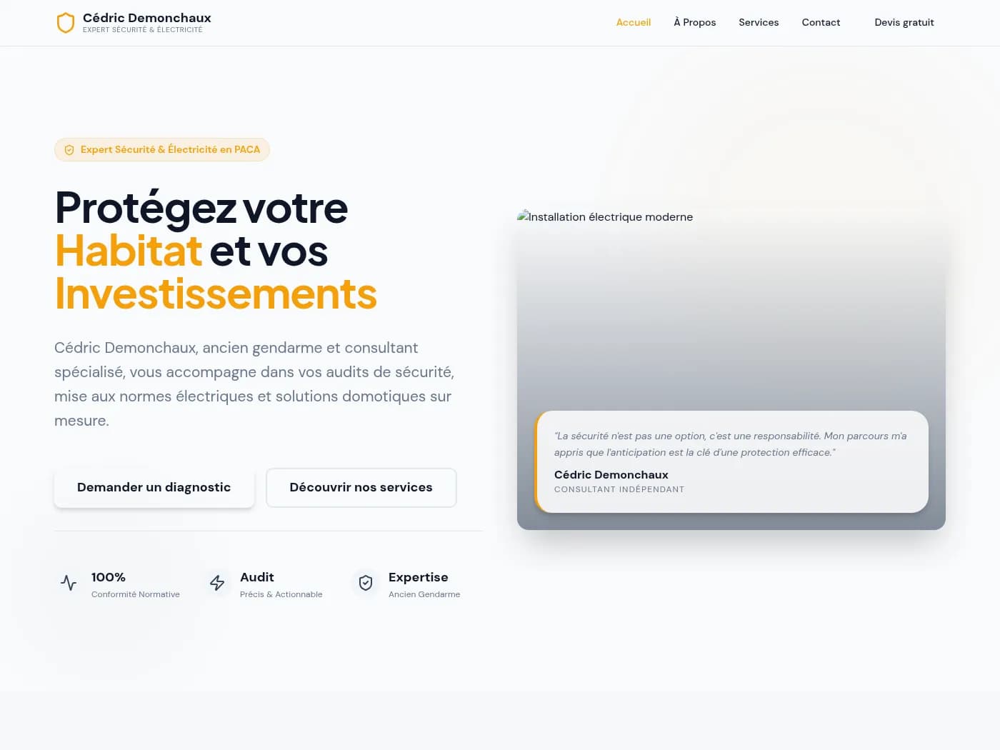 Expert Sécurité Électricité PACA