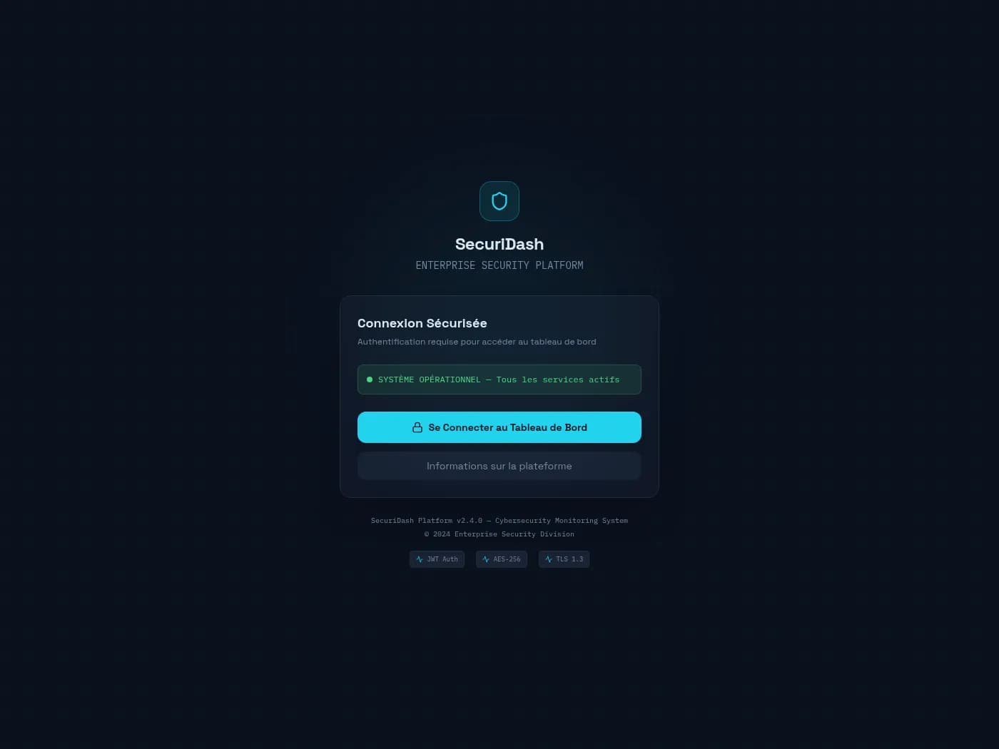 SecuriDash Platform