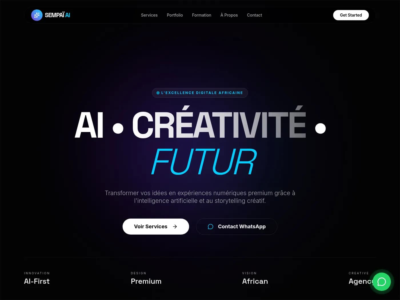 Sempaï AI Agency Website