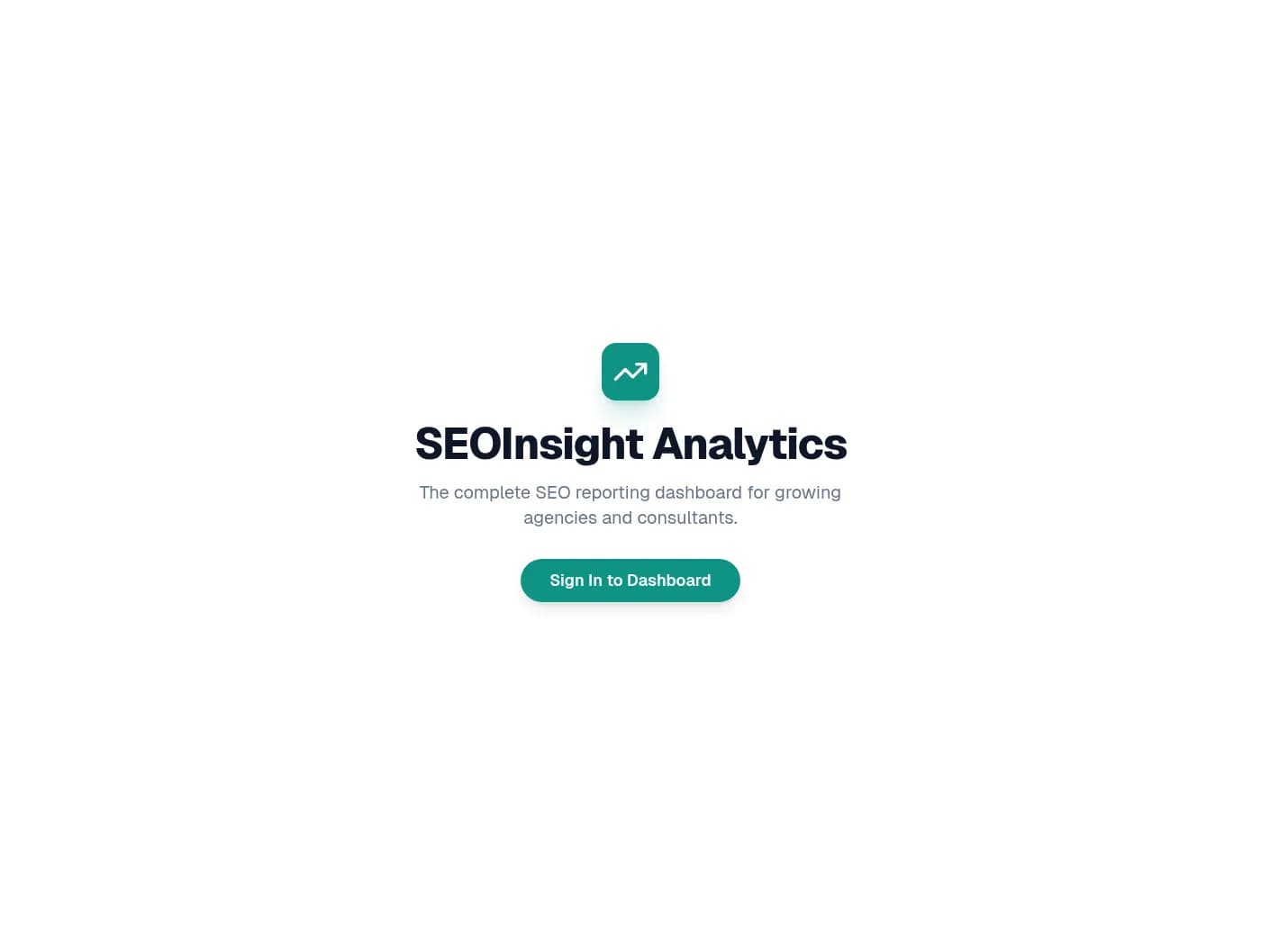 SEO Insight Dashboard