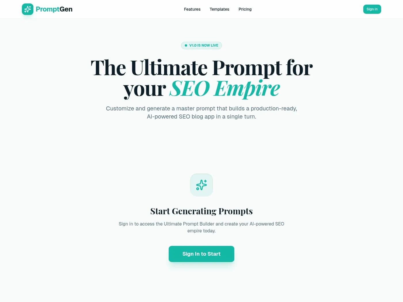 SEO Blog Prompt Generator