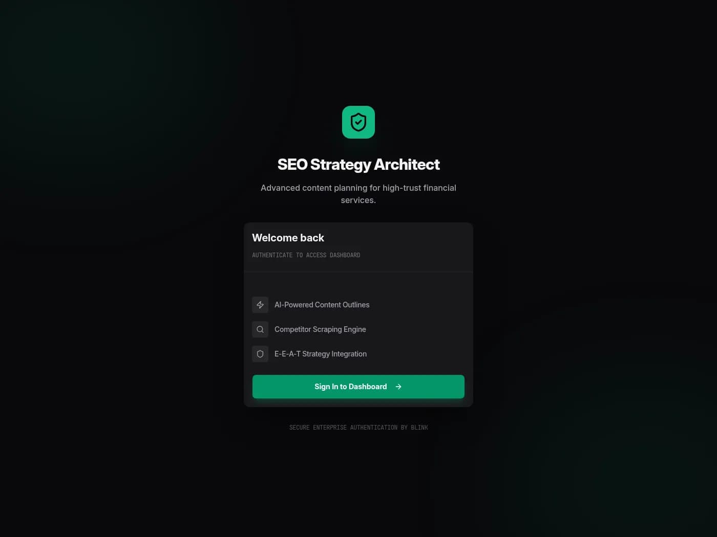 SEO Strategy Architect