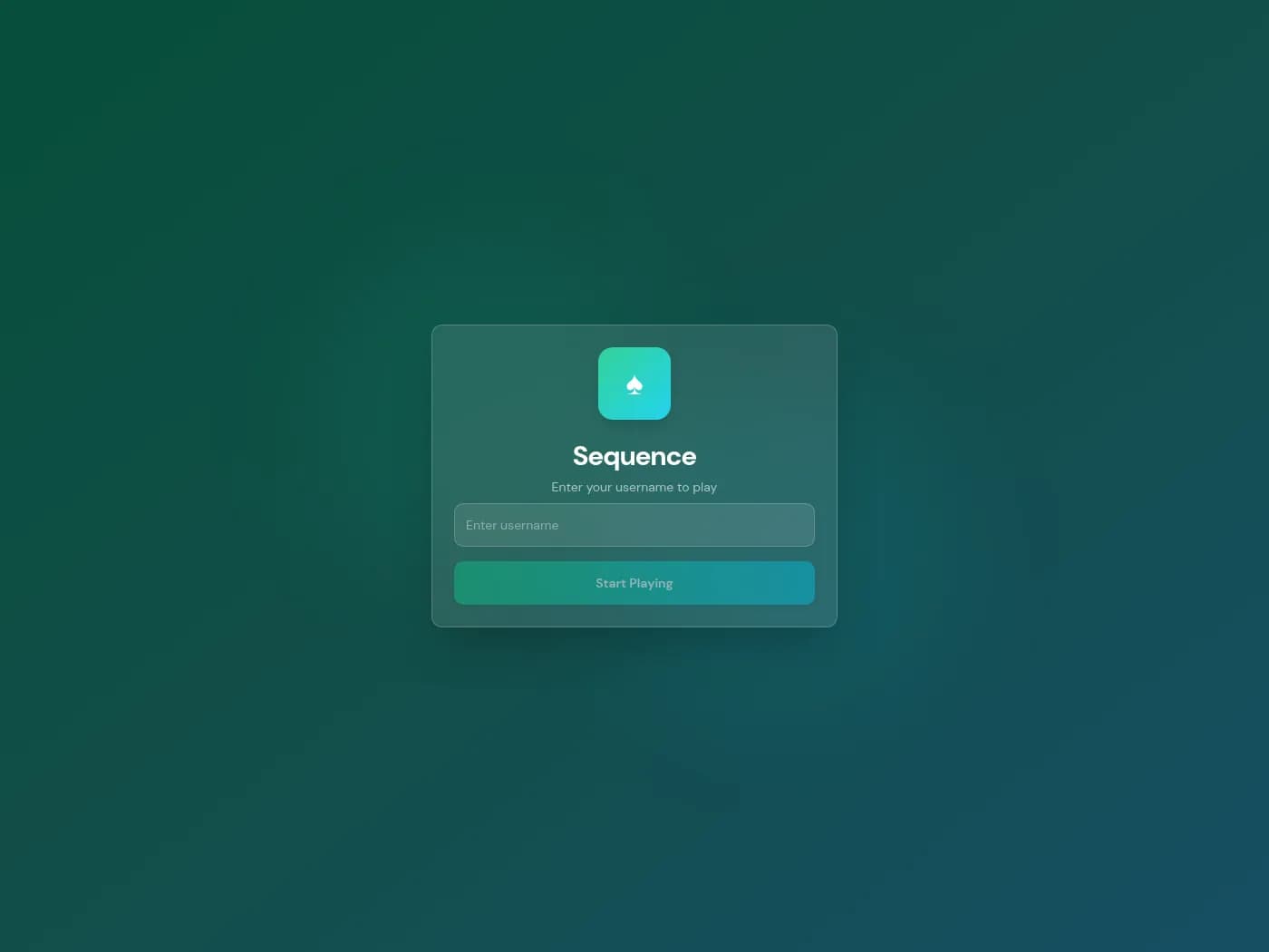 Sequence Card Game Online