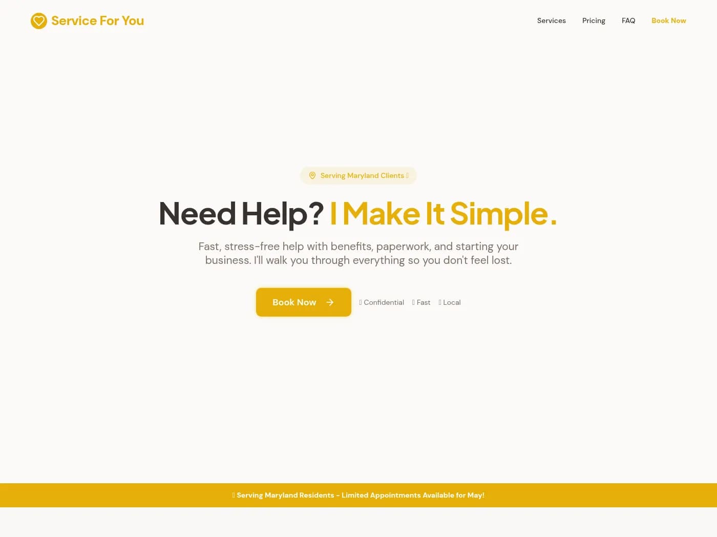Service For You Site