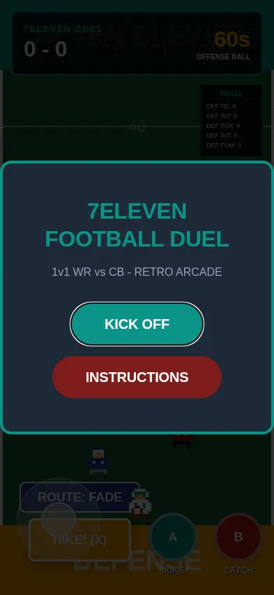SevenEleven Football Duel