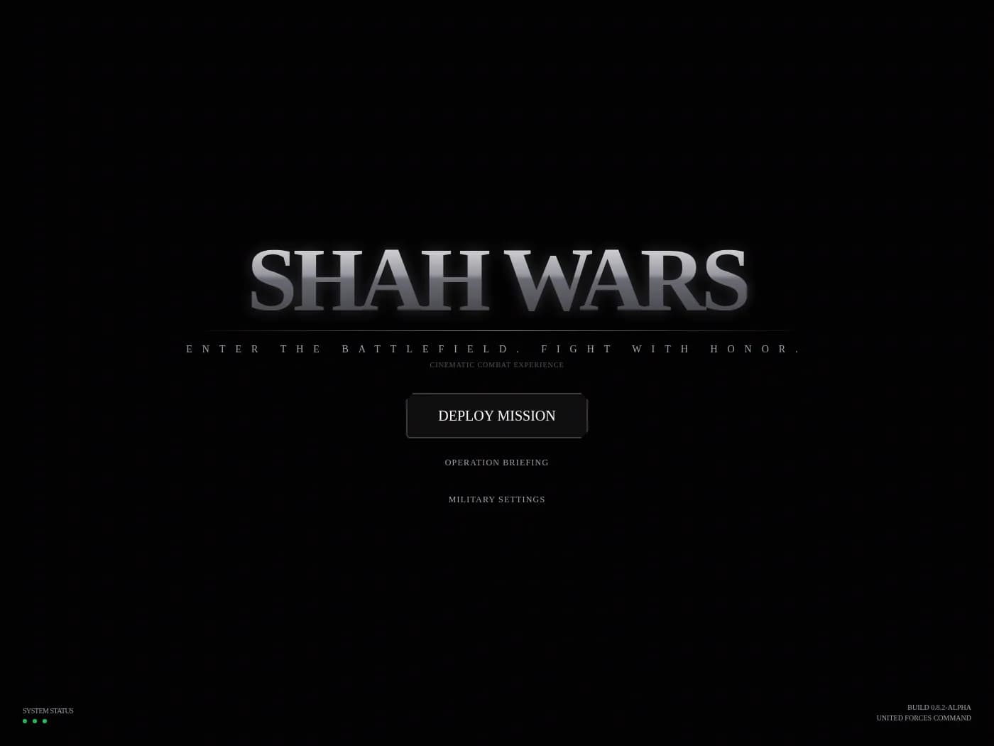 SHAH WARS 3D War Game