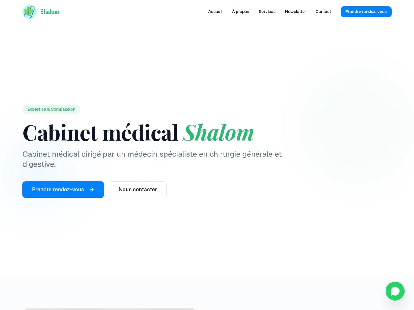 Shalom Medical Website
