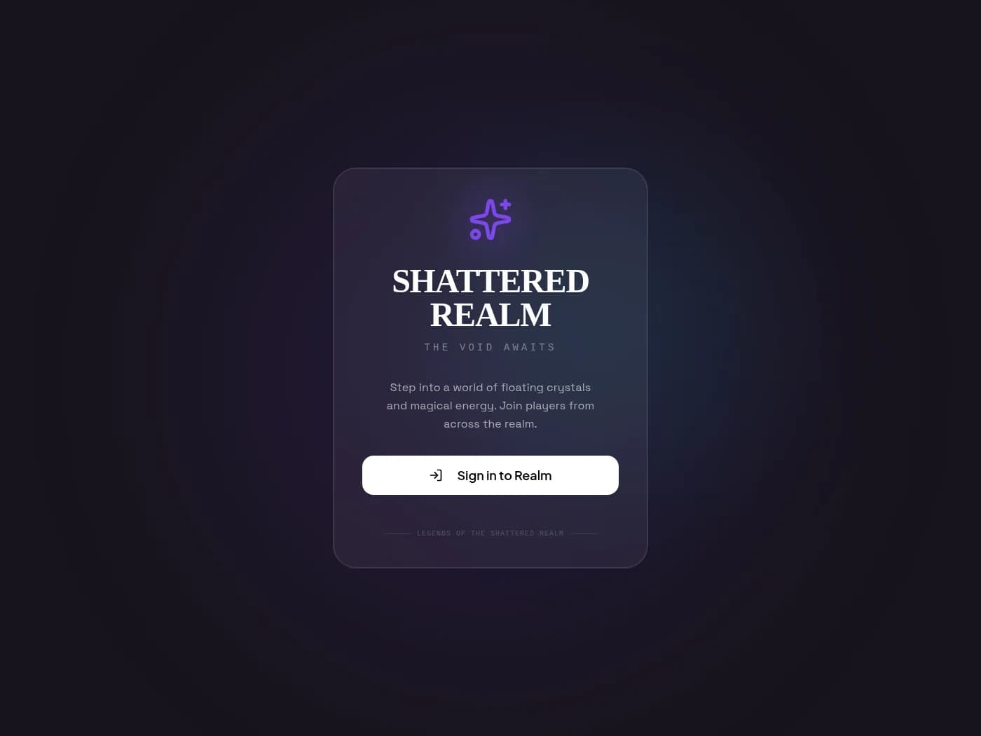 Shattered Realm Online