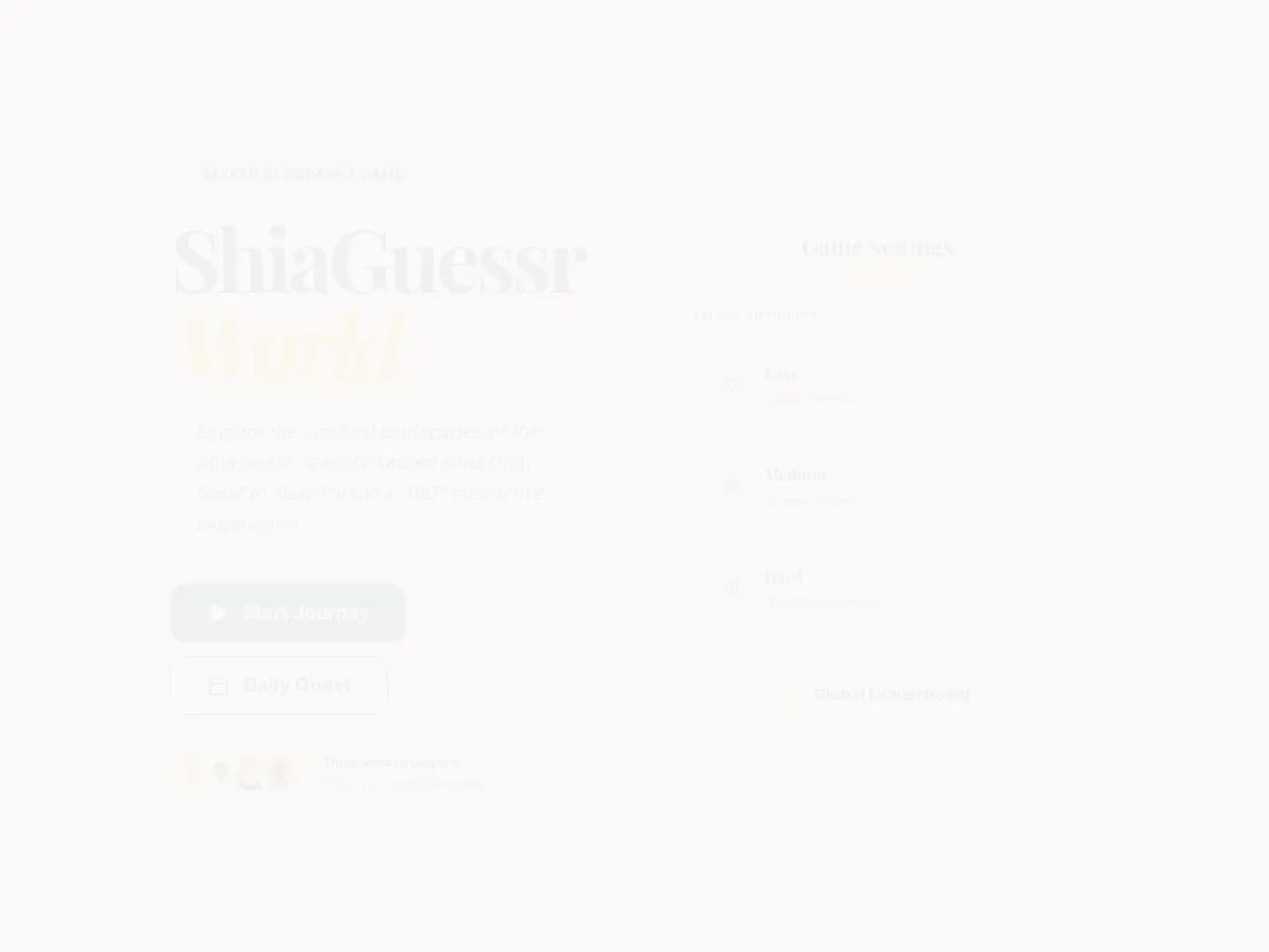 ShiaGuessr World