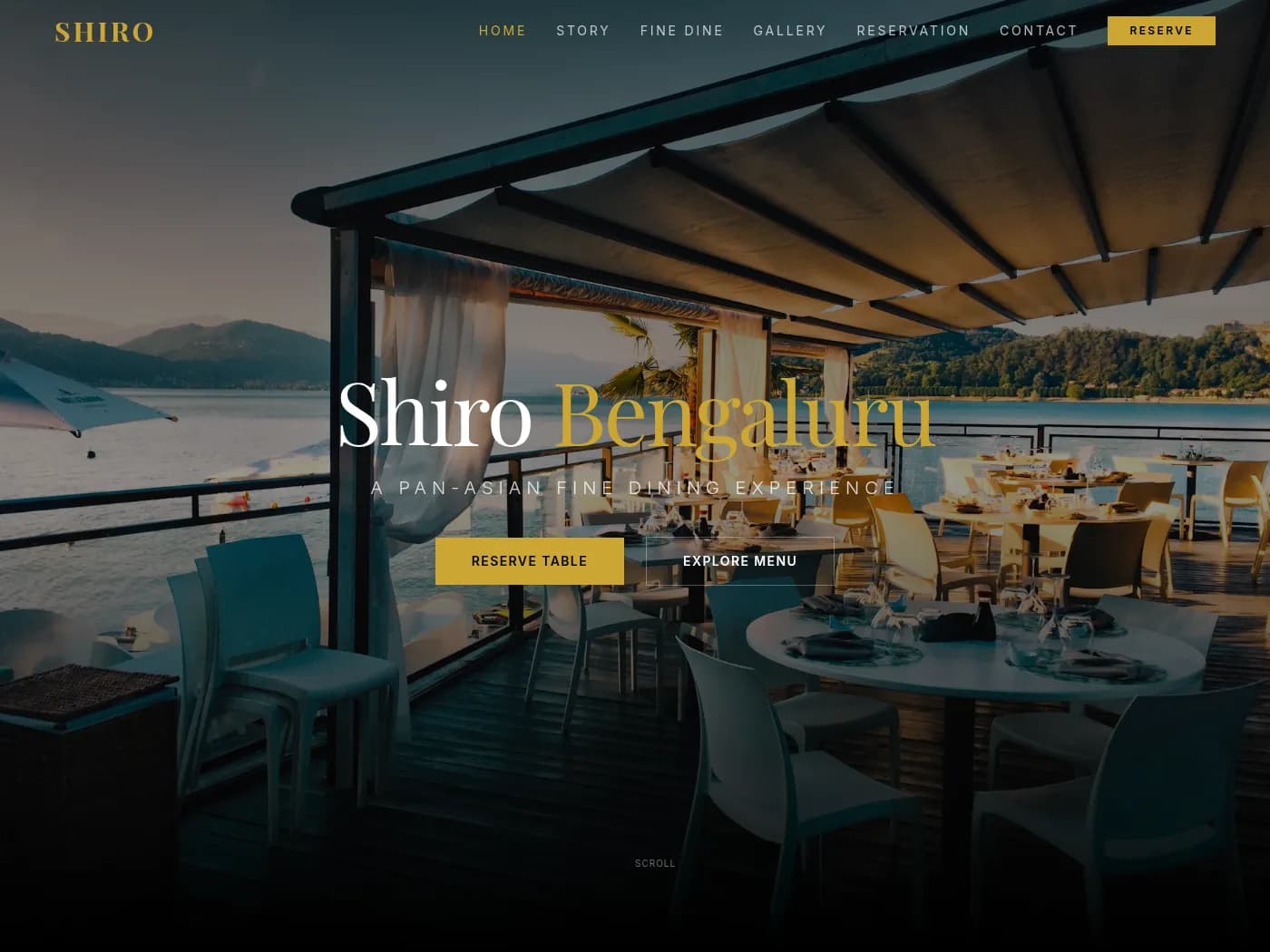 Shiro Cinematic Web