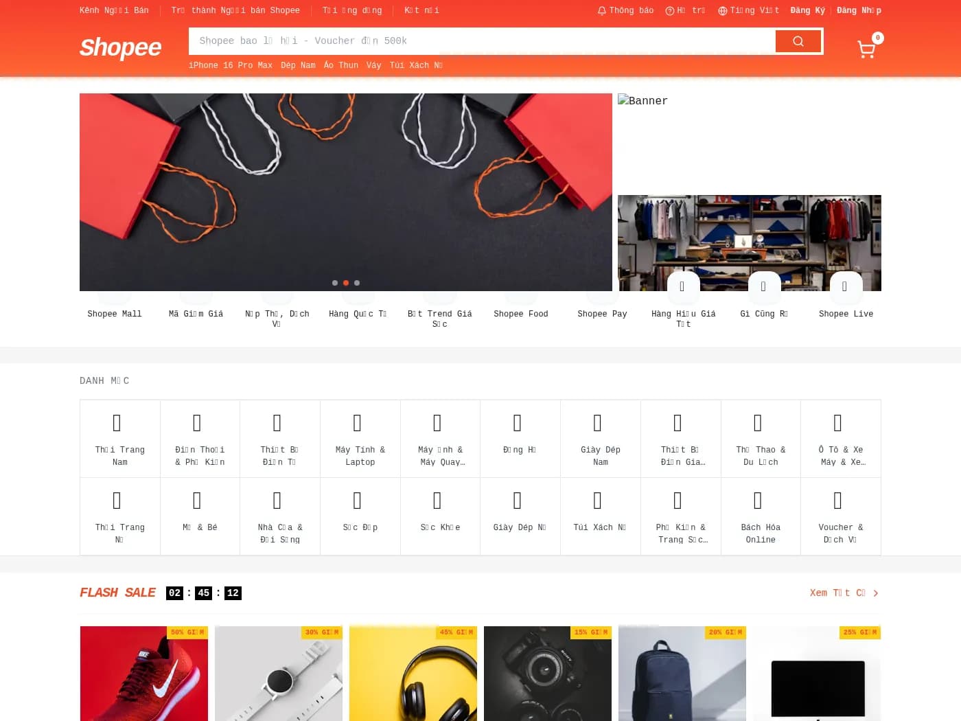 Shopee Clone