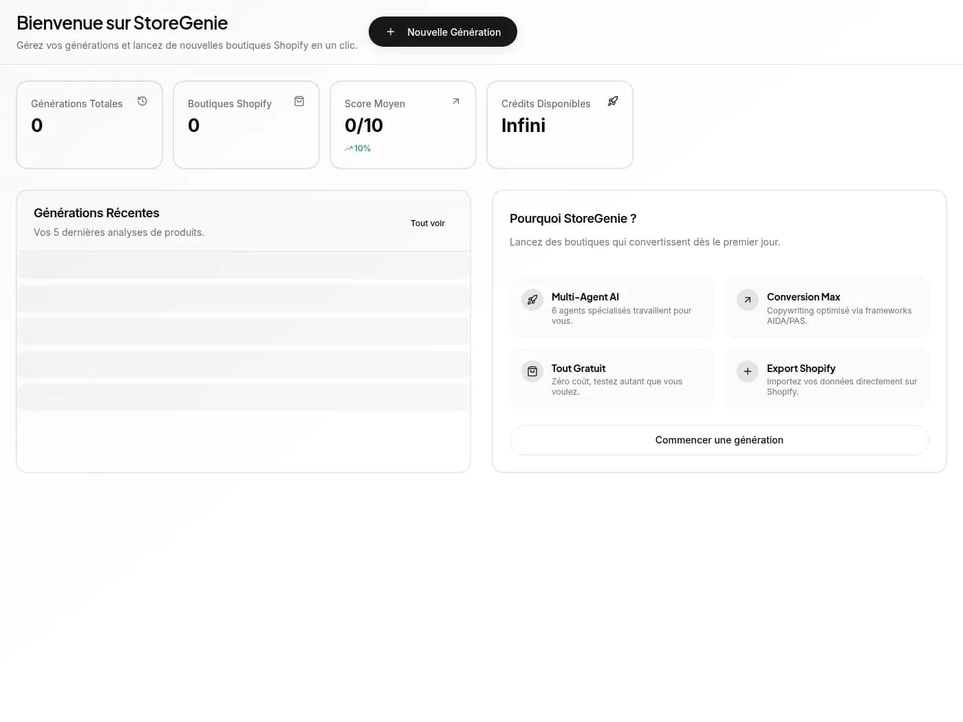 Shopify Store Genie