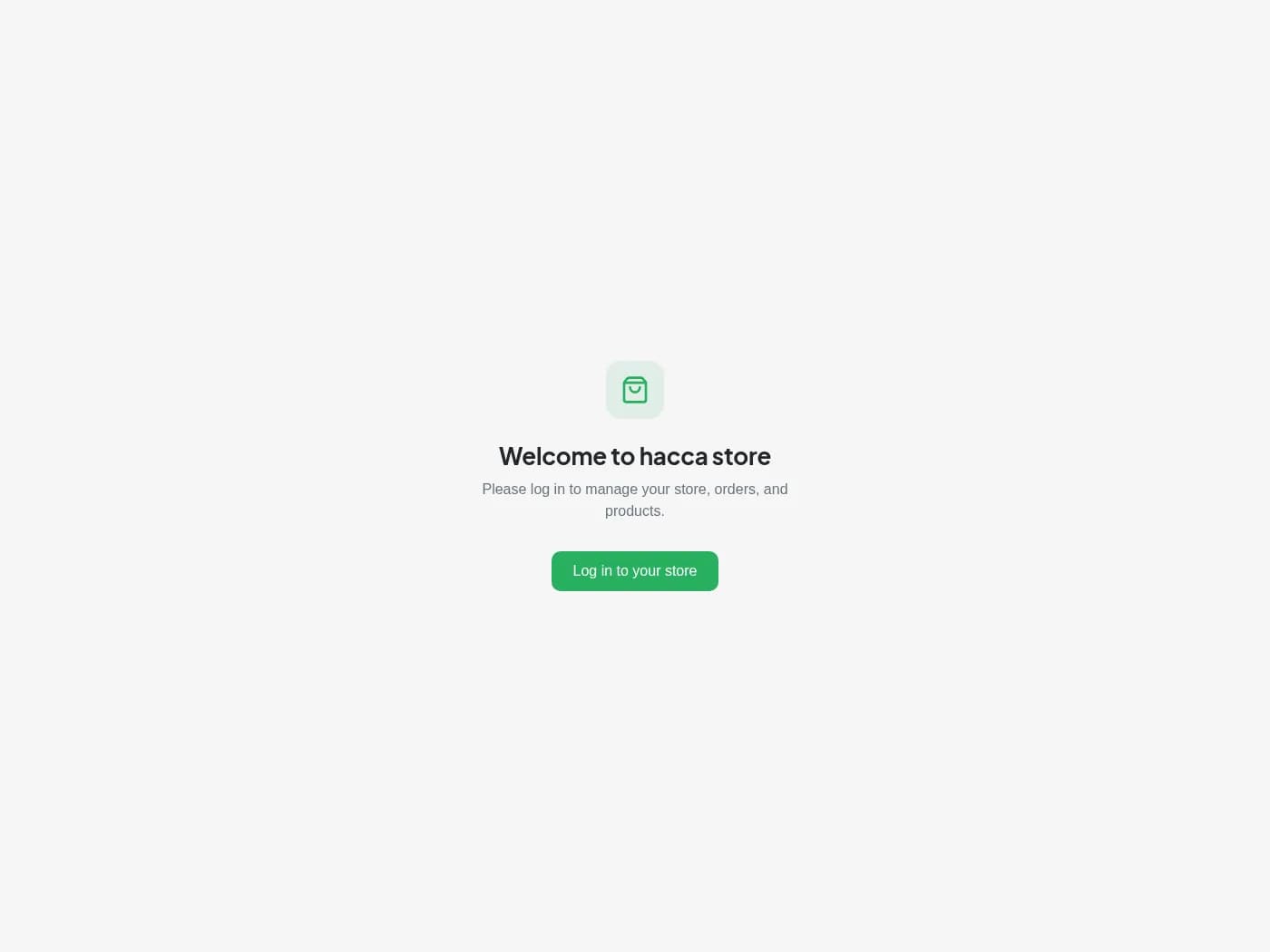 Shopify Dashboard Mockup