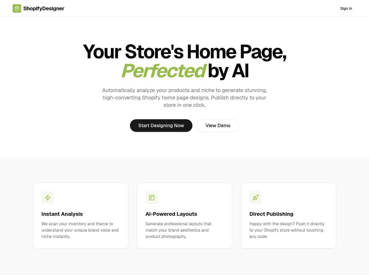 Shopify Home Designer