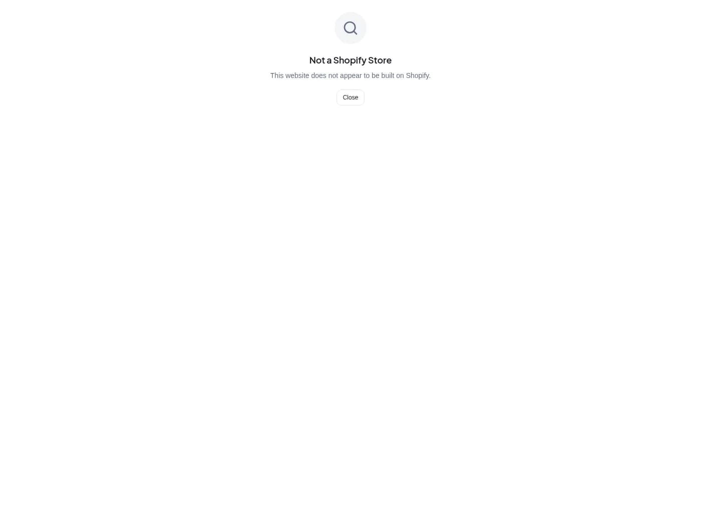 Shopify Store Detector