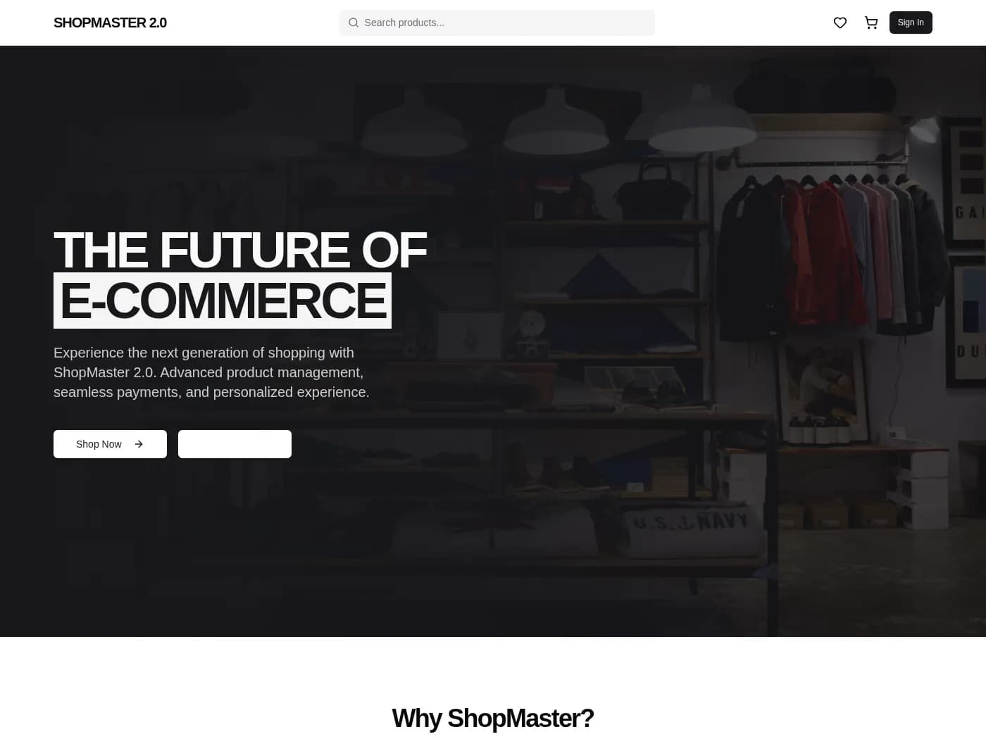 ShopMaster 2.0