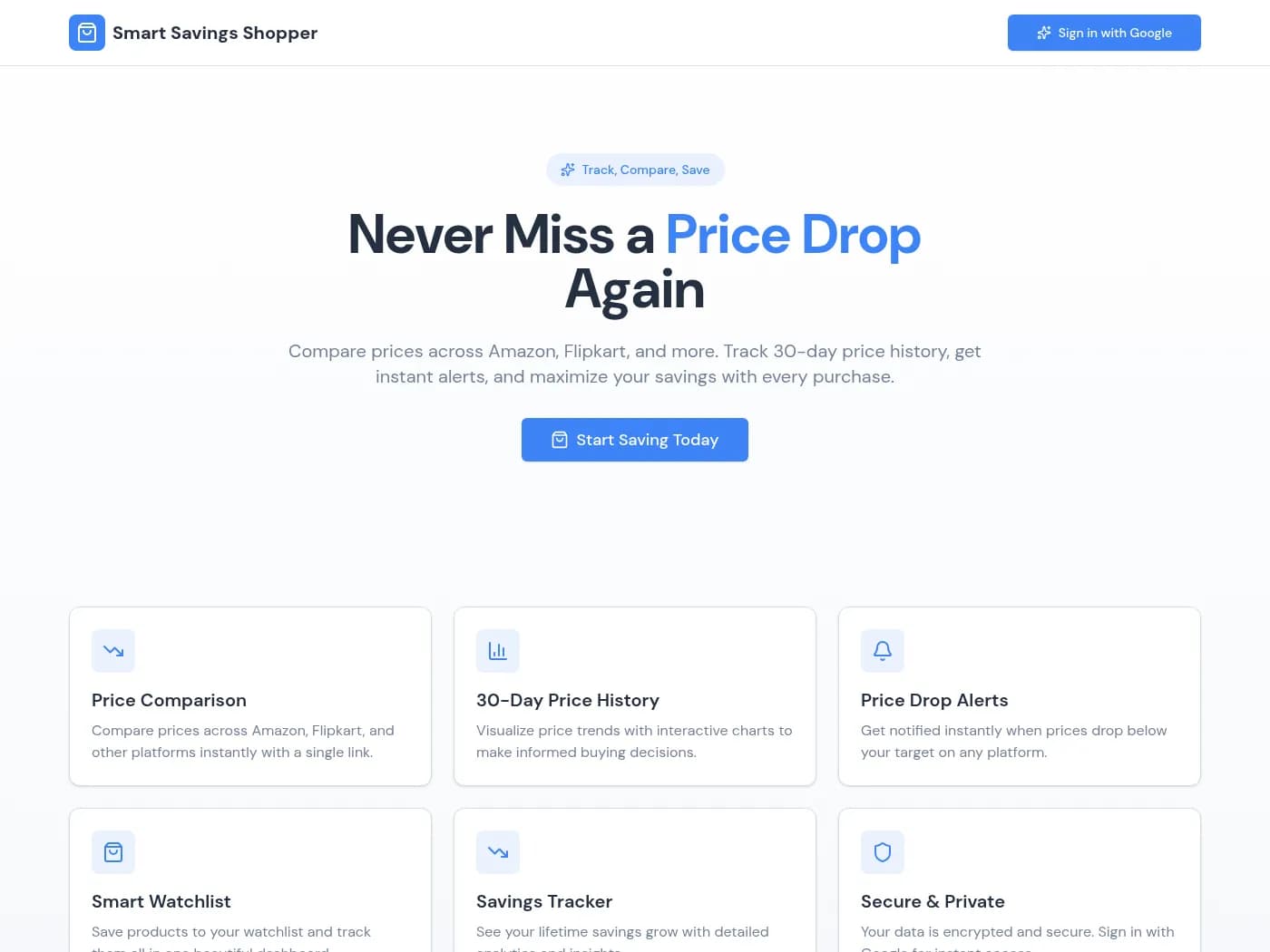 Smart Savings Shopper