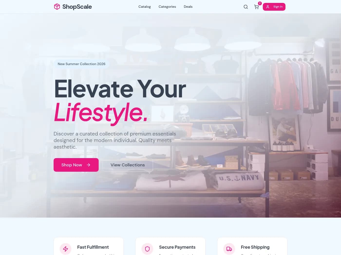 ShopScale Dropshipping Platform