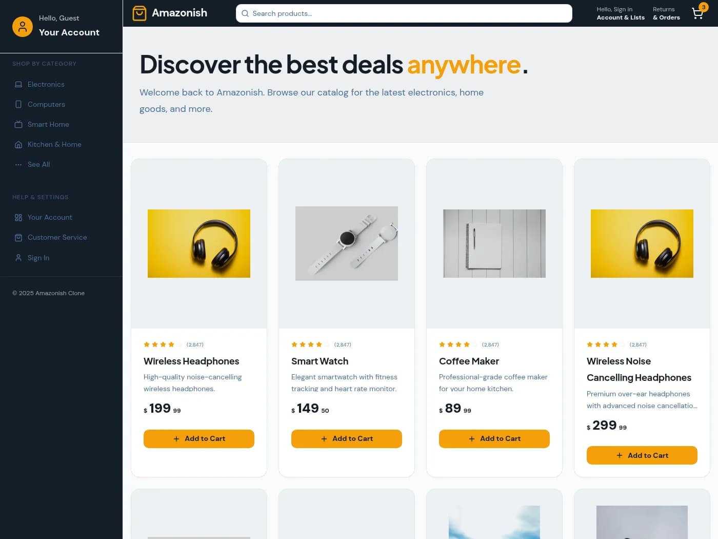 ShopSphere E-Commerce