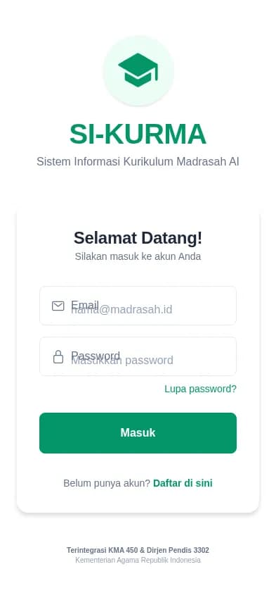 SI-KURMA Madrasah AI App