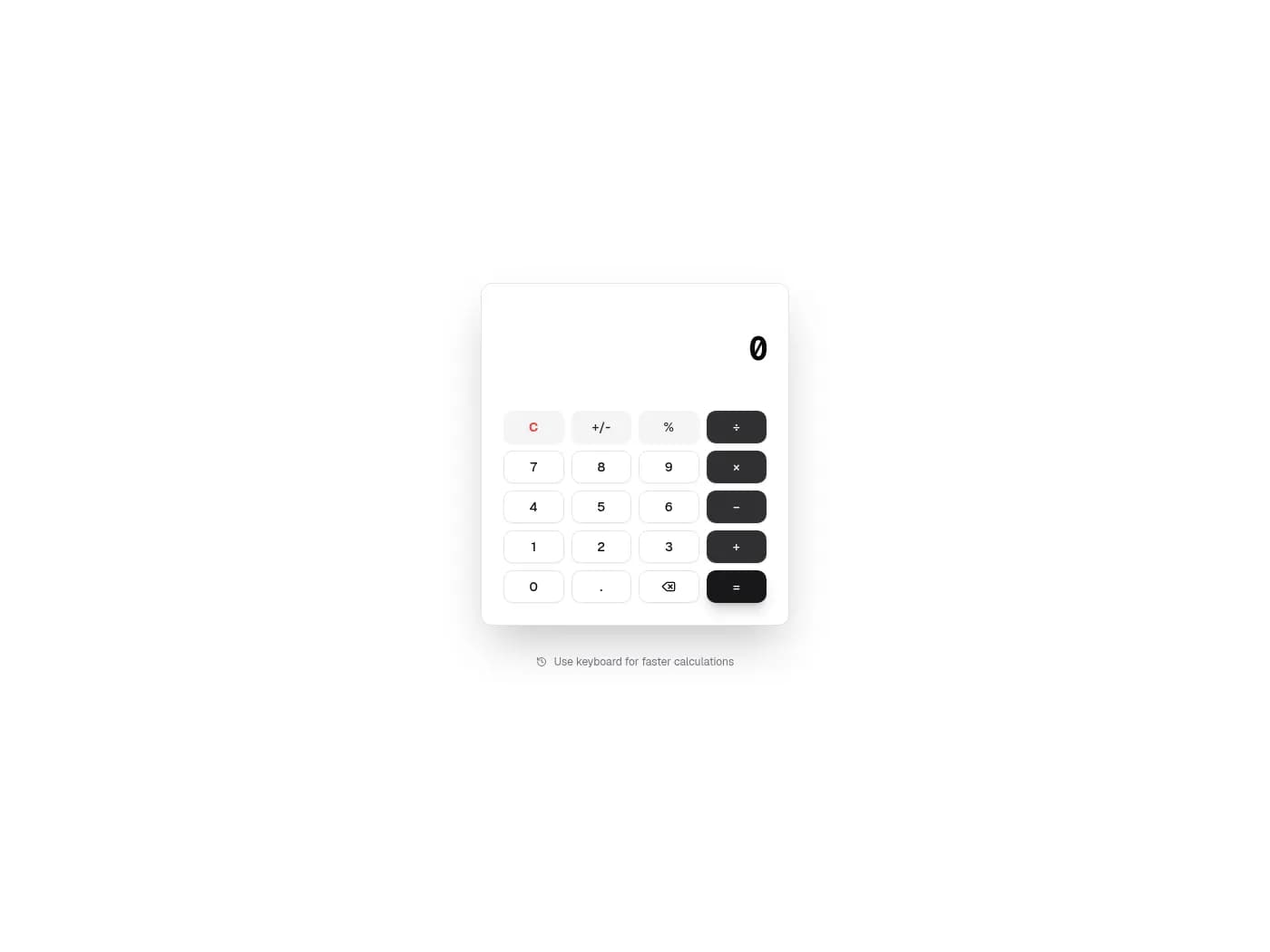 Simple Calculator