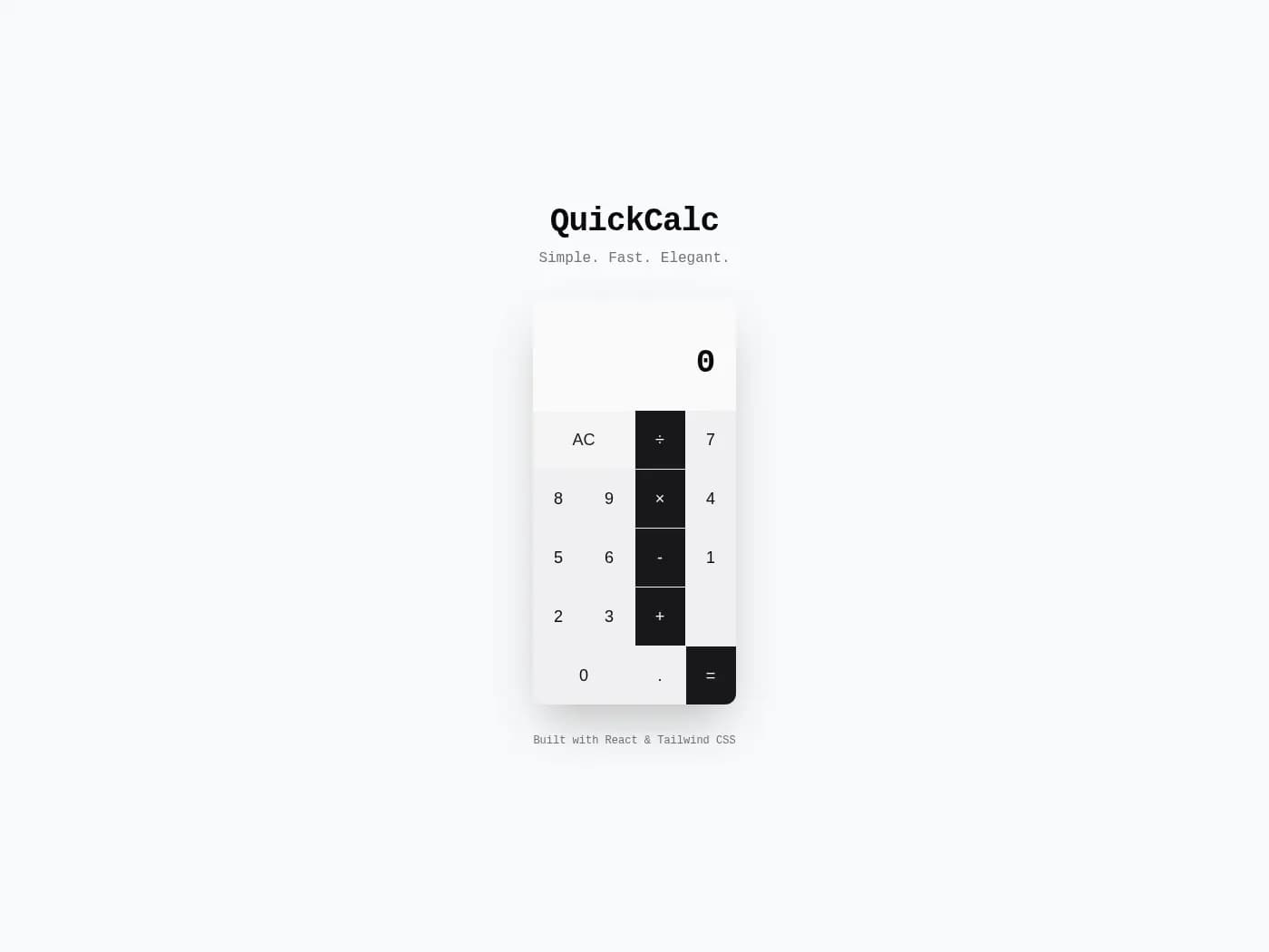 QuickCalc