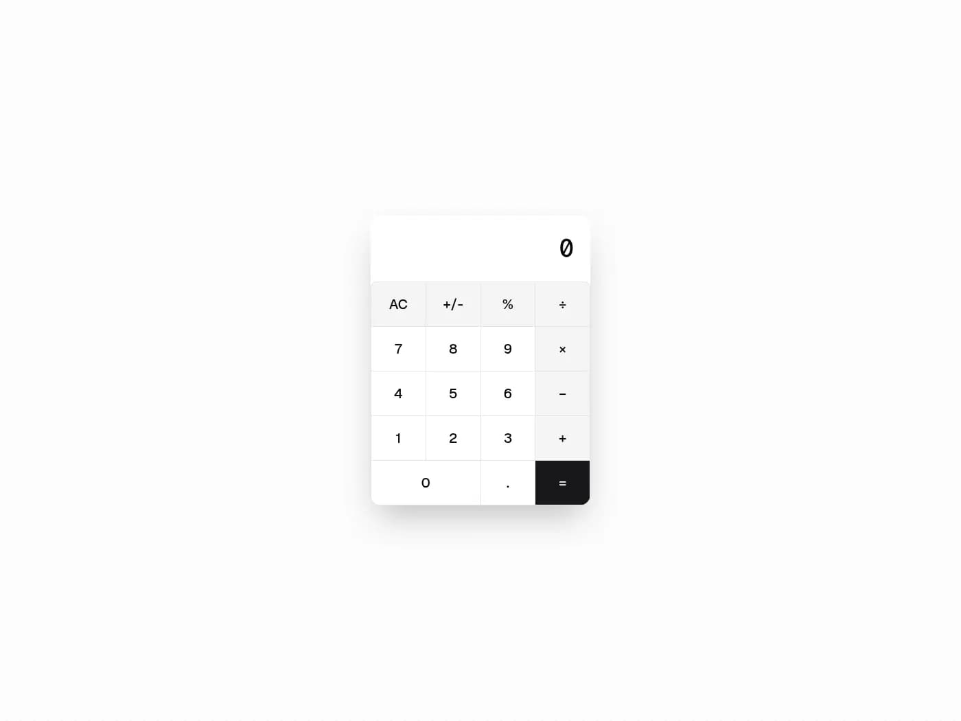 Simple JS Calculator