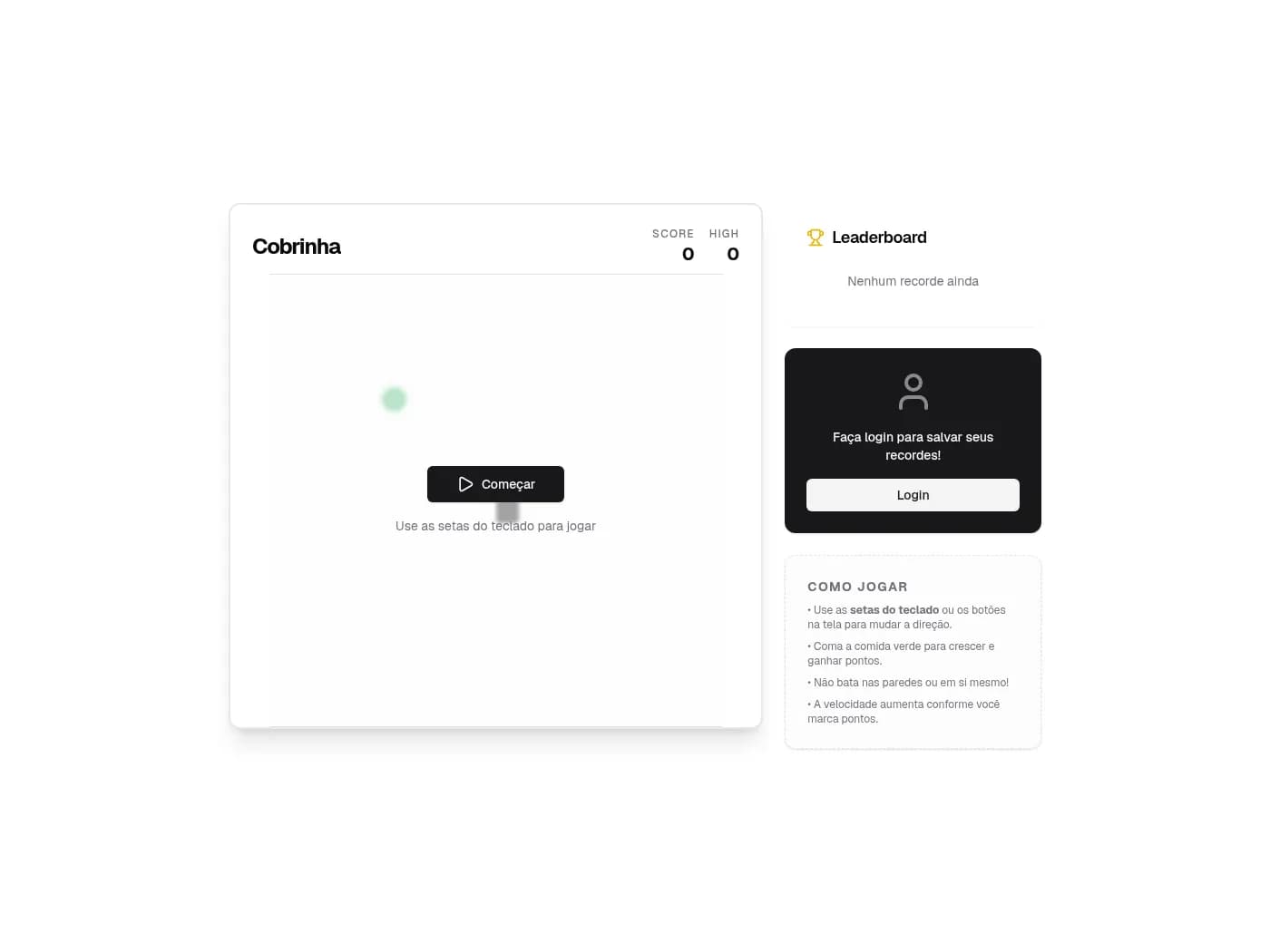 Simple Snake Game