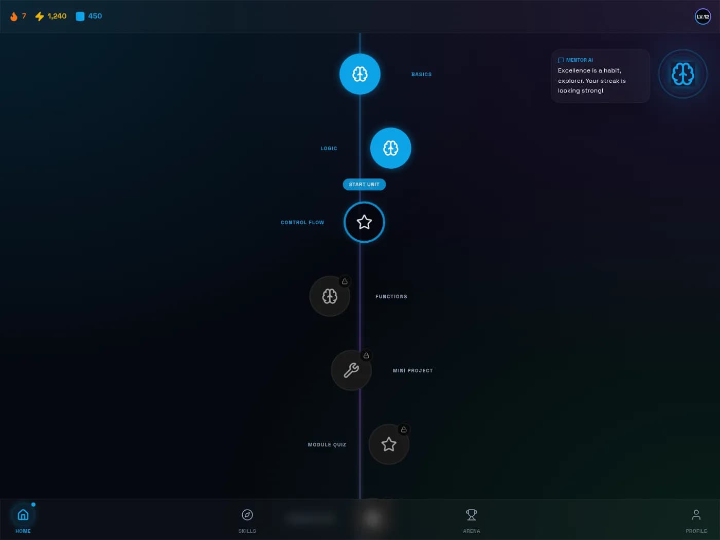 SkillForge Gamified Learning