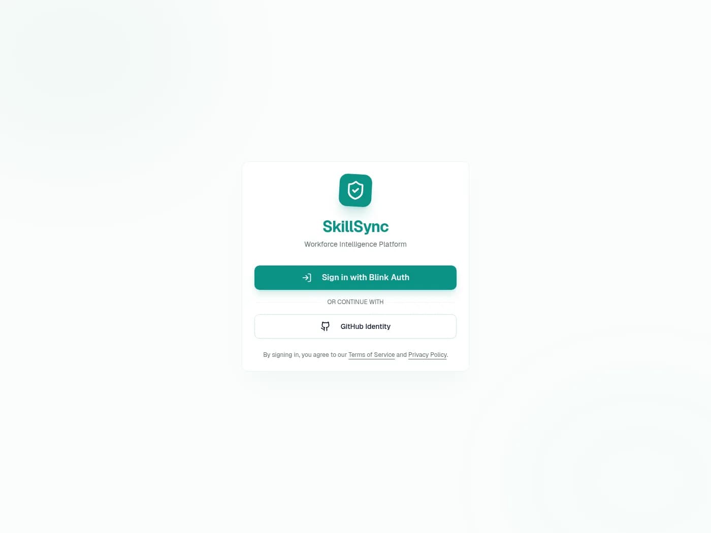 SkillSync Intelligence Platform