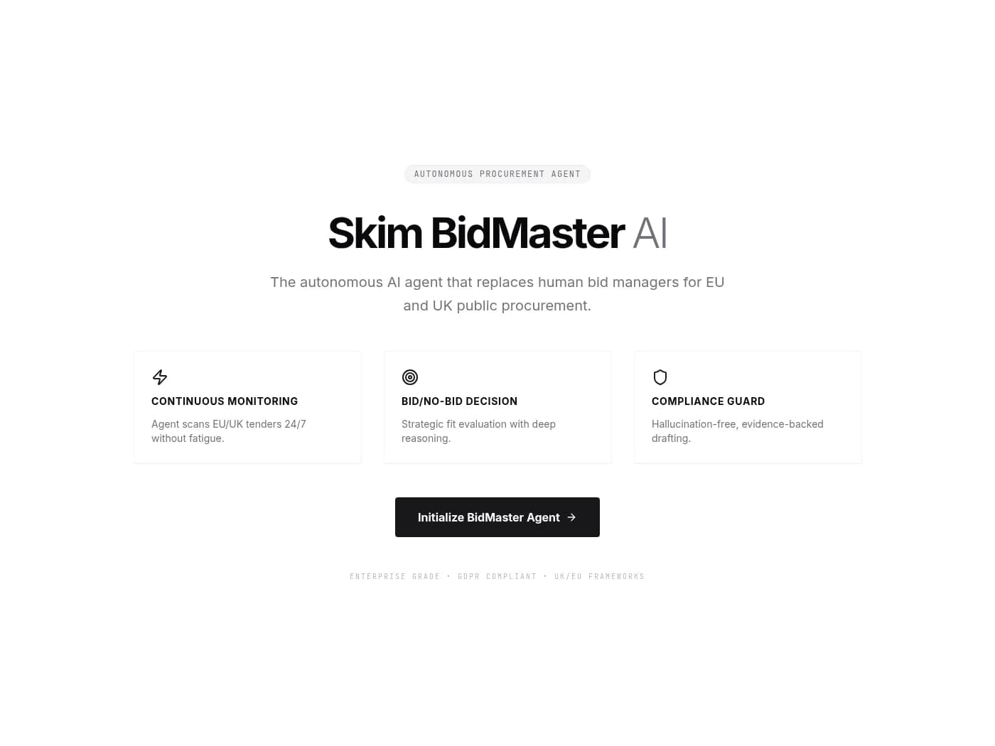 Skim BidMaster AI