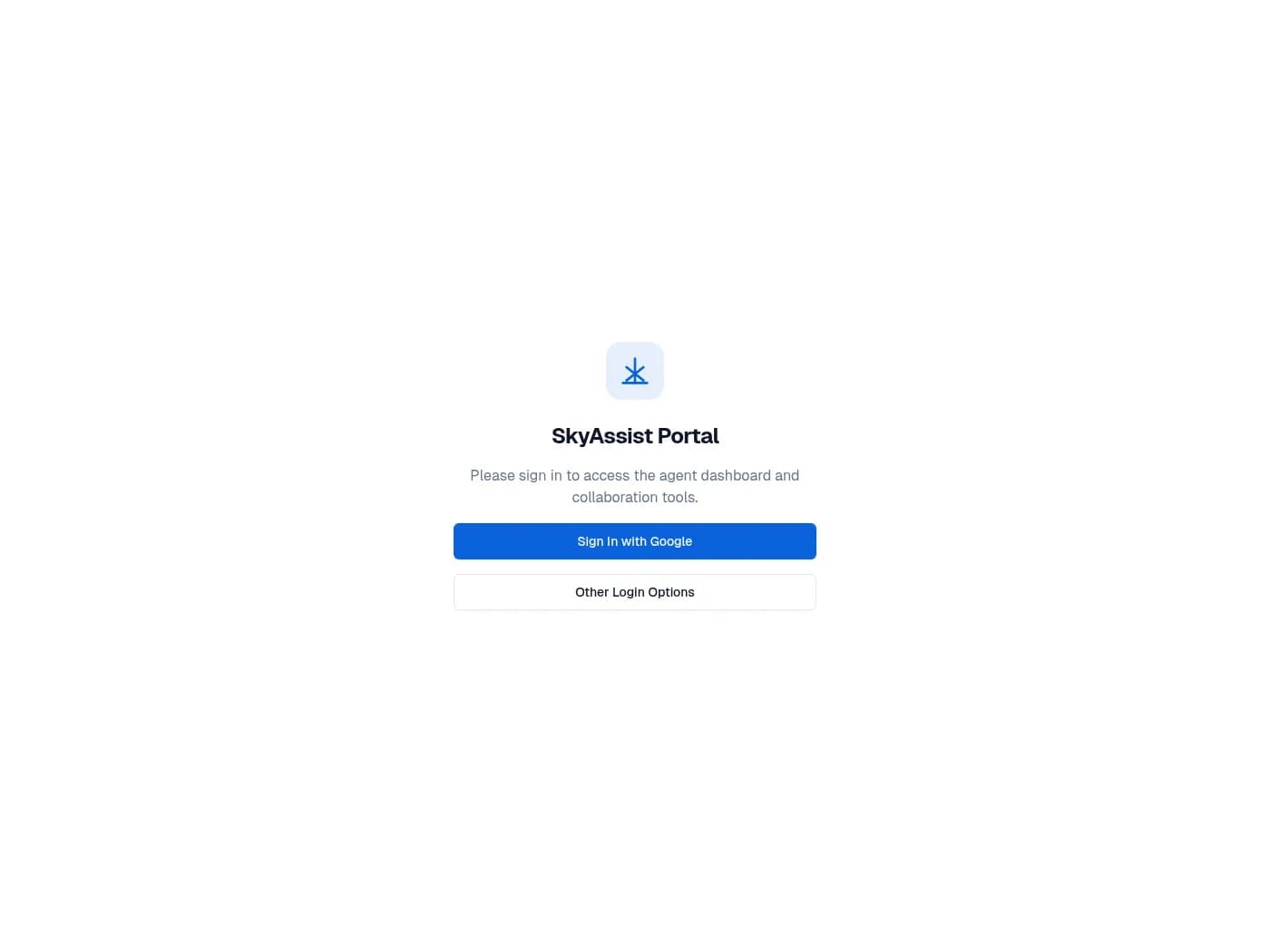 SkyAssist Support Desk