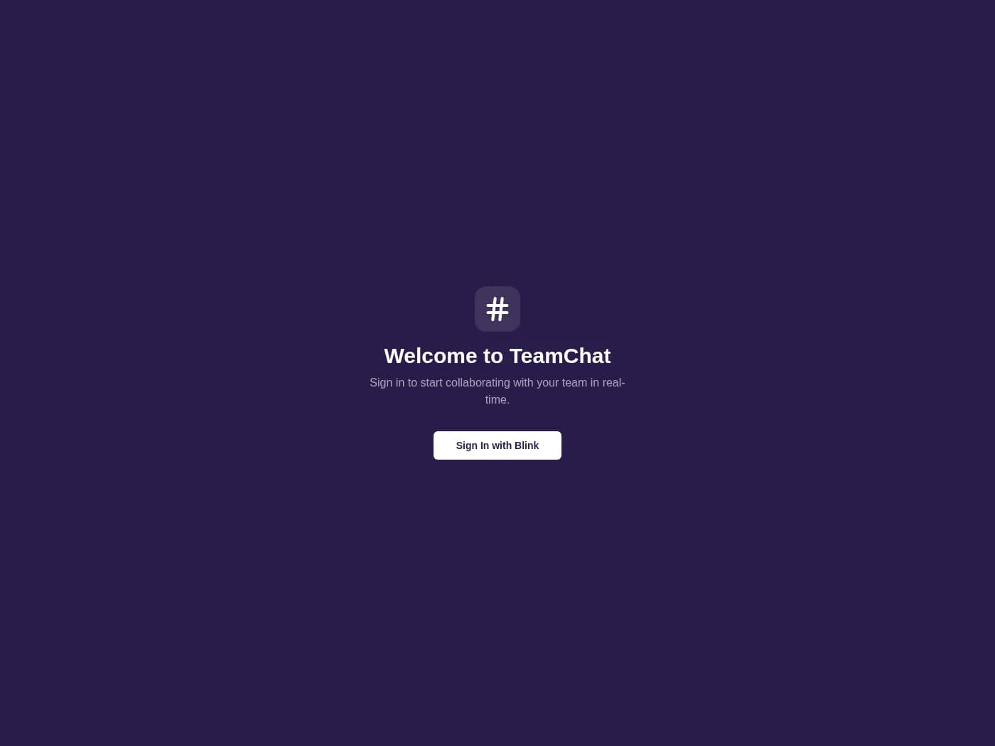 TeamChat Workspace