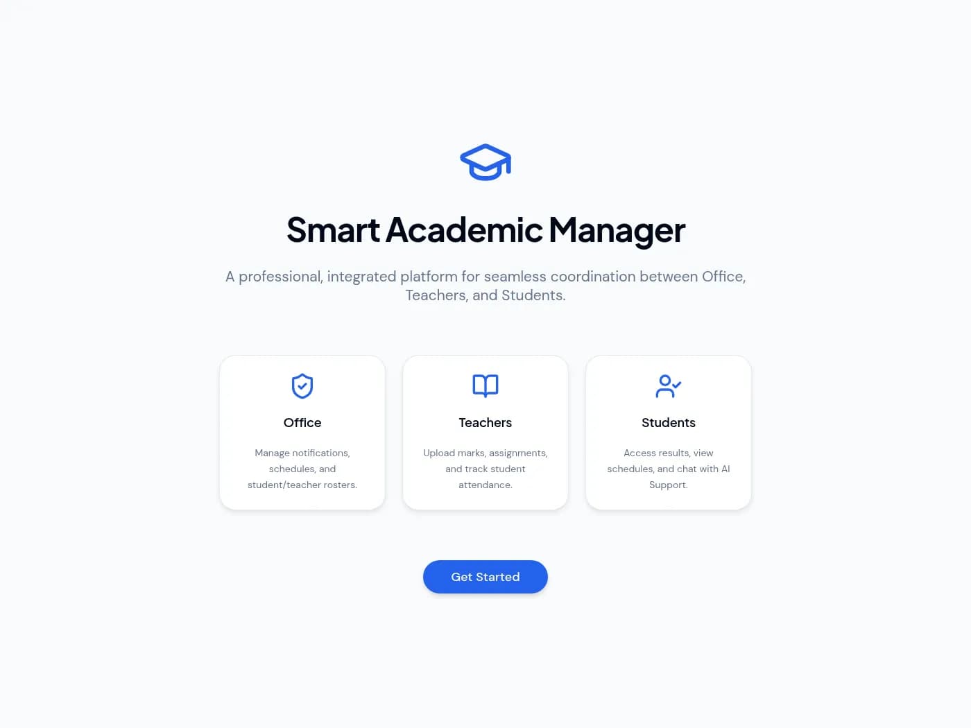 Smart Academic Manager