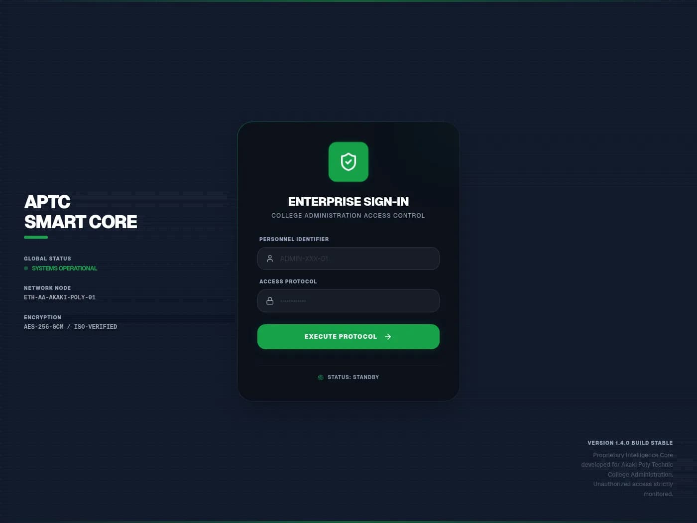 Smart Core Command Center