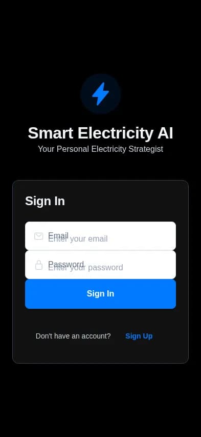 Smart Electricity AI
