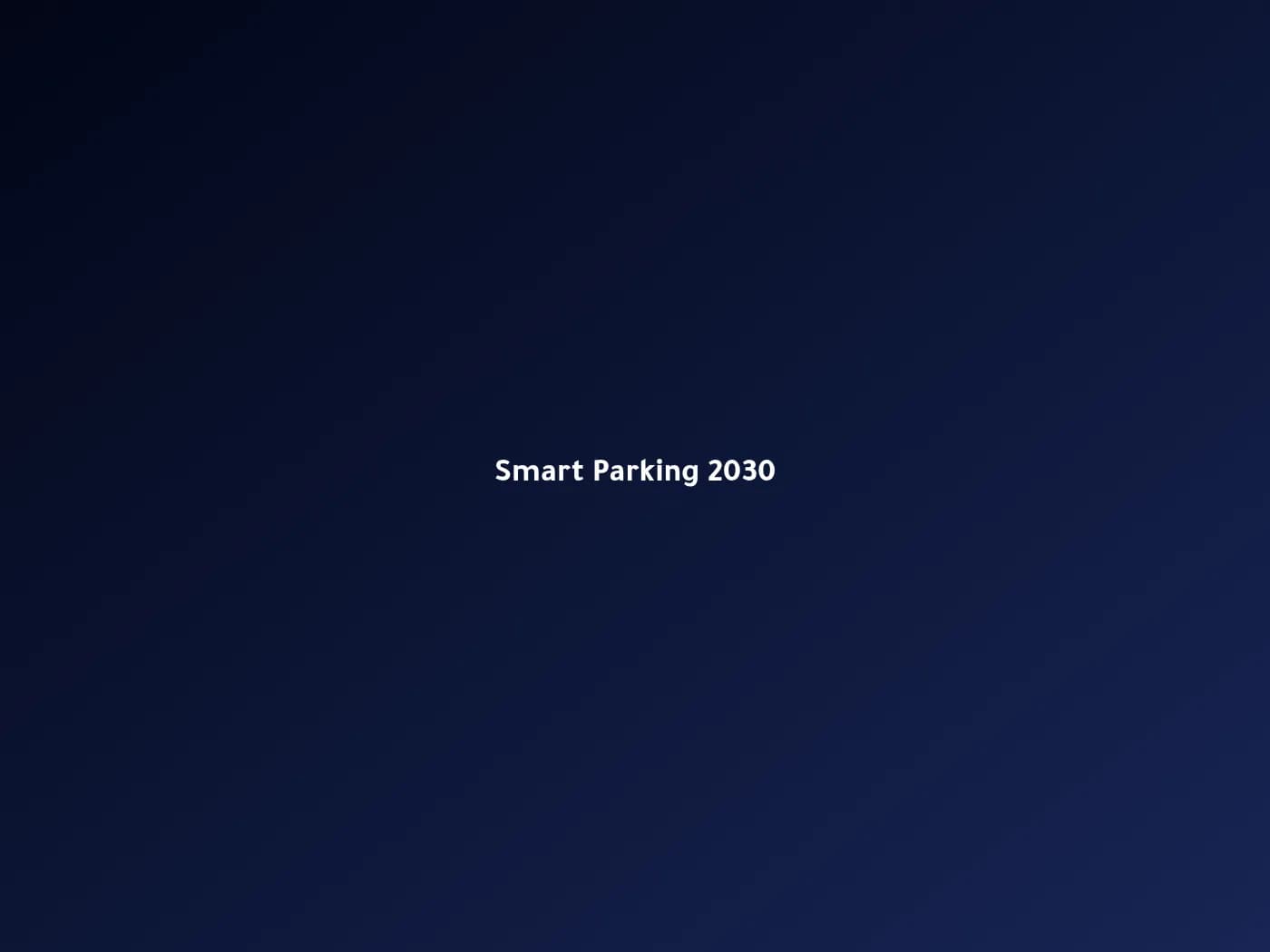 Smart Parking Futuro
